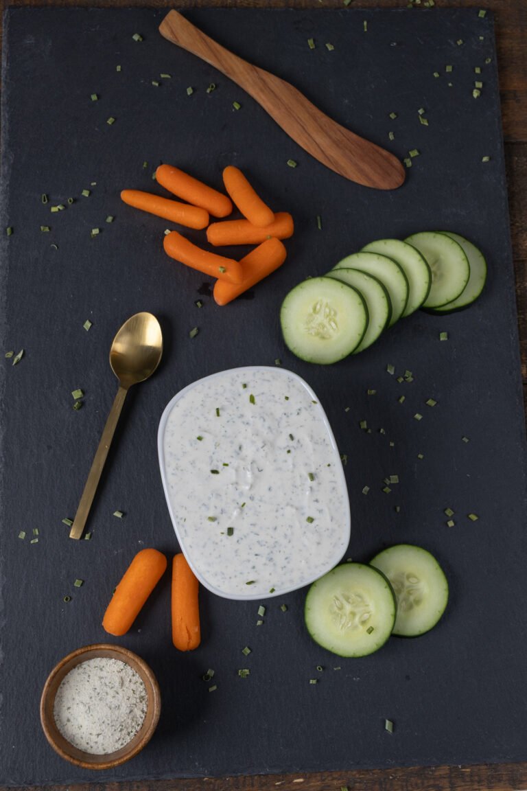 High Protein Ranch Dressing Recipe - The Protein Chef