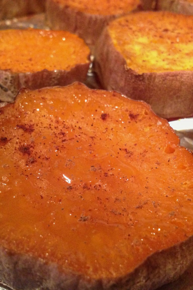 Baked Cut Sweet Potatoes Recipe - The Protein Chef