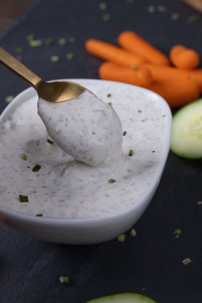 High Protein Ranch Dressing Recipe - The Protein Chef