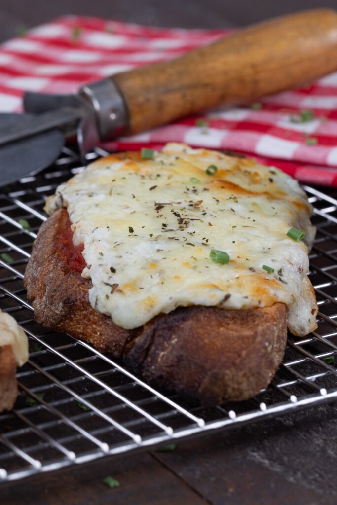 Cottage Cheese Pizza Toast Recipe - The Protein Chef