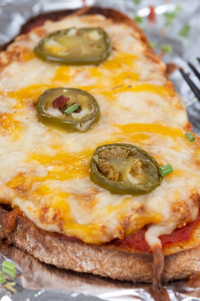 Cottage Cheese Pizza Toast Recipe - The Protein Chef