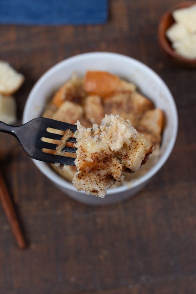 Microwave Bread Pudding with Protein Recipe - The Protein Chef