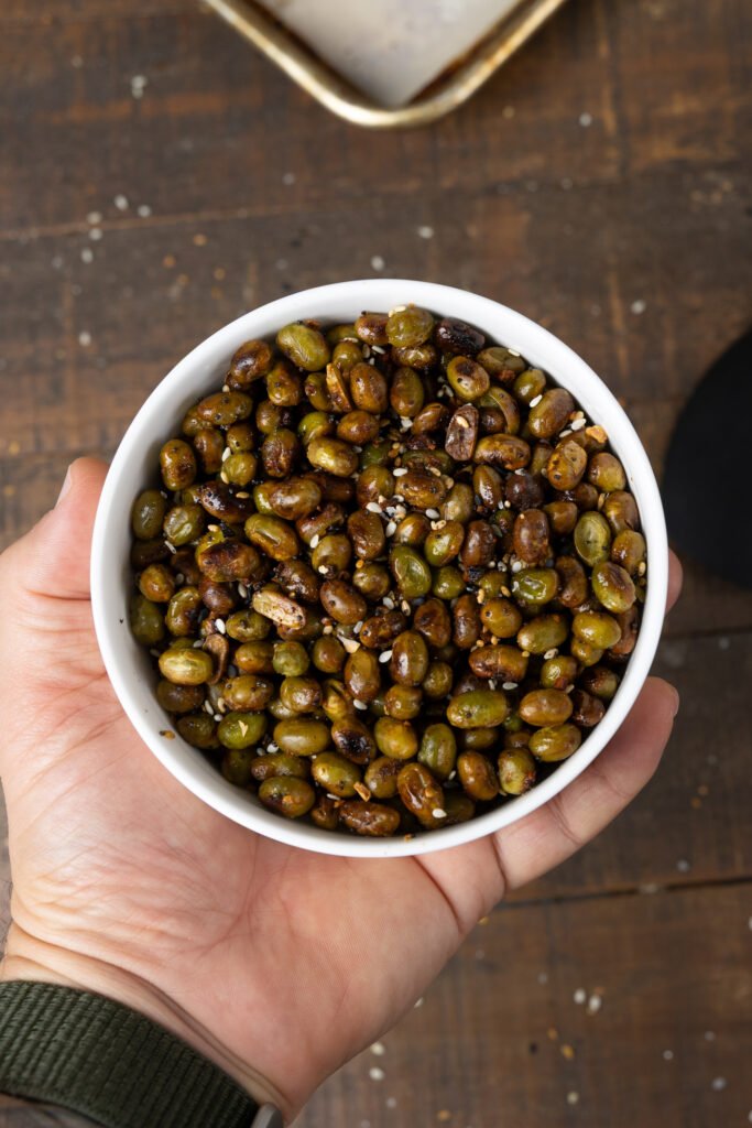 Easy Dry Roasted Edamame Recipe - The Protein Chef