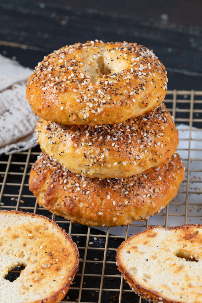 High Protein Bagels Recipe - The Protein Chef